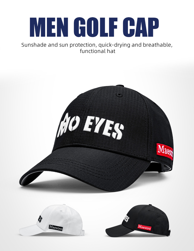 PGM M22MZ02 wholesale polyester golf cap men golf hats with custom logo ...