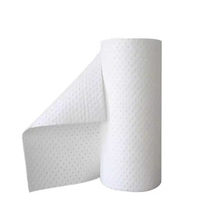 Oil Only Roll Fuel Spill Oil Absorb Melt Blown Oil Absorbent Mat Liquid ...