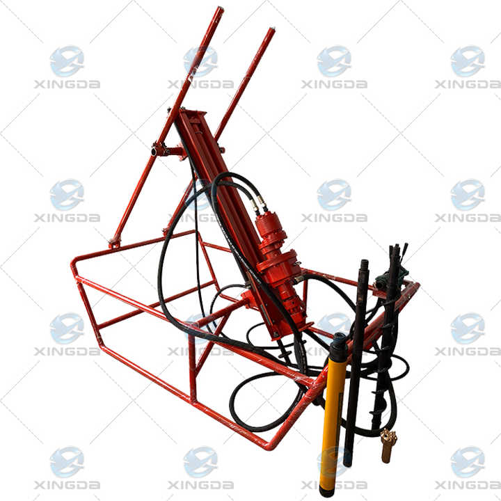 Full Pneumatic DTH Drilling Rig Portable Air-Powered Drill Rig Machine ...