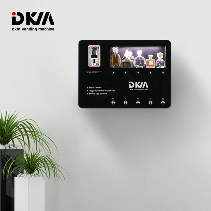 DKM Wall Mounted Coin Operated Fragrance Vending Machine