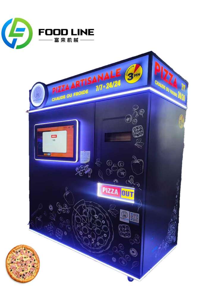 CE Certificate Automated Pizza Making Vending Machine Automatic Pizza ...