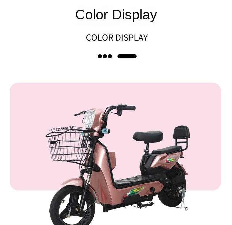 High Quality Lead Acid Battery 350W Front Hub Motor Electric Self ...