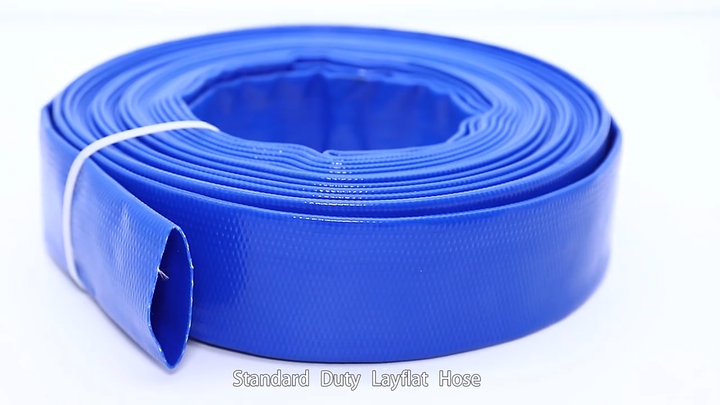 Flexible PVC Lay Flat Hose Pipe - 4 Bar, 60 Psi Irrigation
