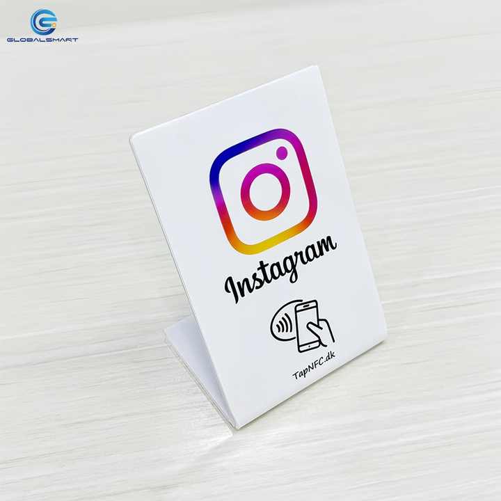 Custom Acrylic NFC Table Talker Stand - Durable & Versatile