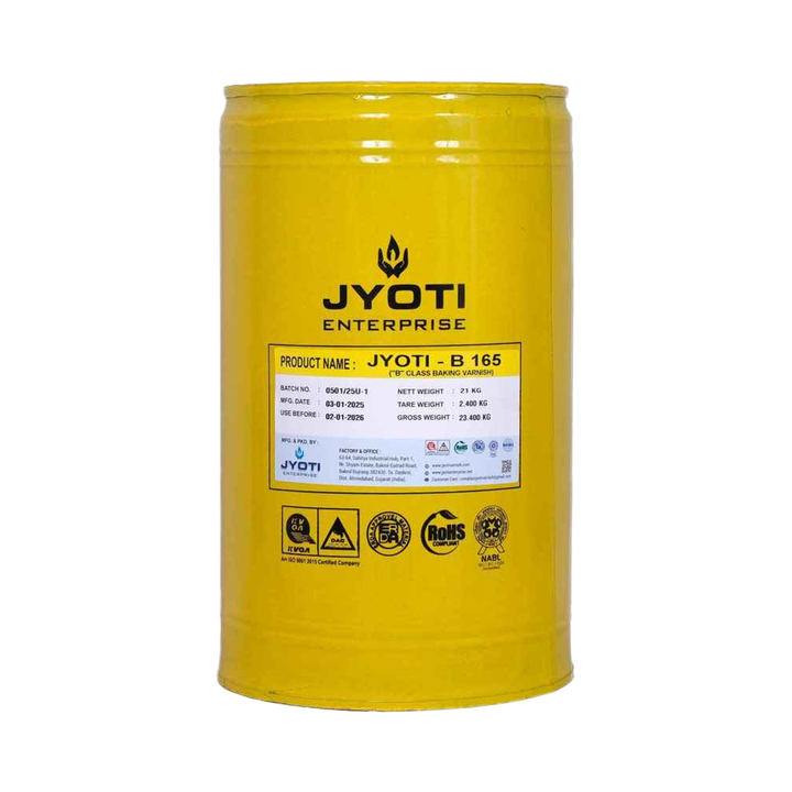 JYOTI B-165 Electrical Insulating Varnish for Motor & Transformer Windings