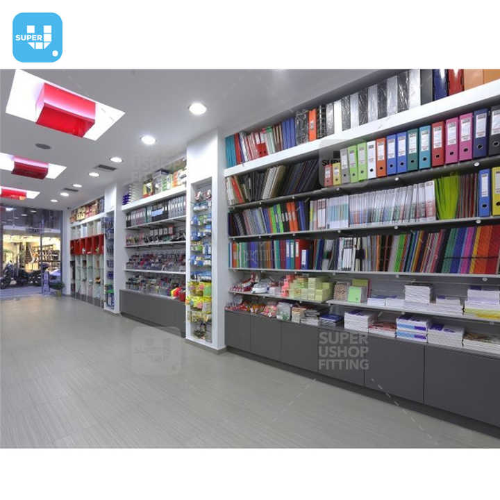 Custom Retail Shop Stationery Store Design Display Stand