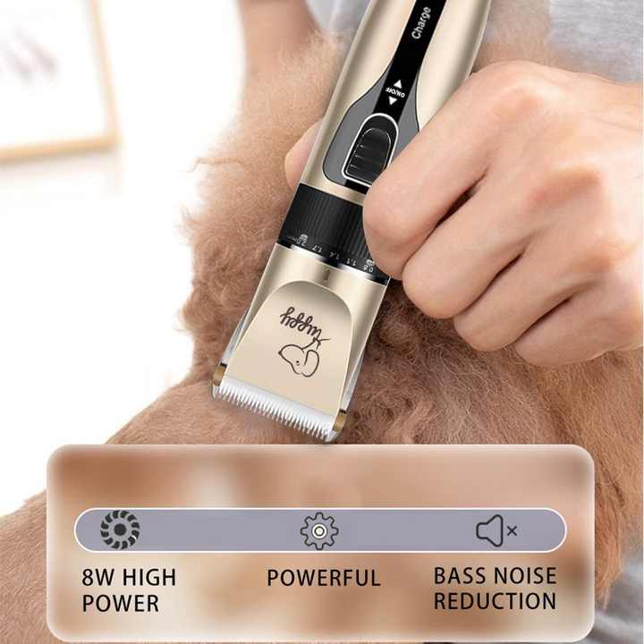 Electric Dog Hair Trimmer Comb Brush Groomer Charge Power Pet Supplies ...