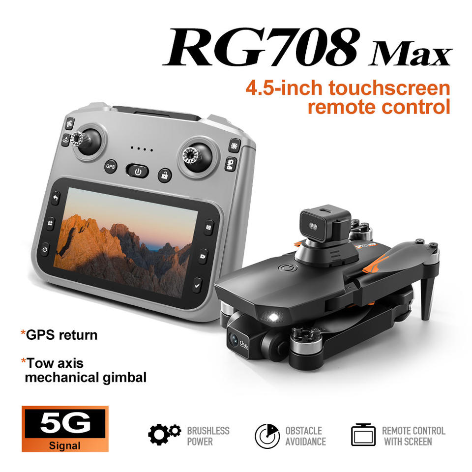 RG708MAX Beginner Drone Brushless Quadcopter GPS Positioning ...