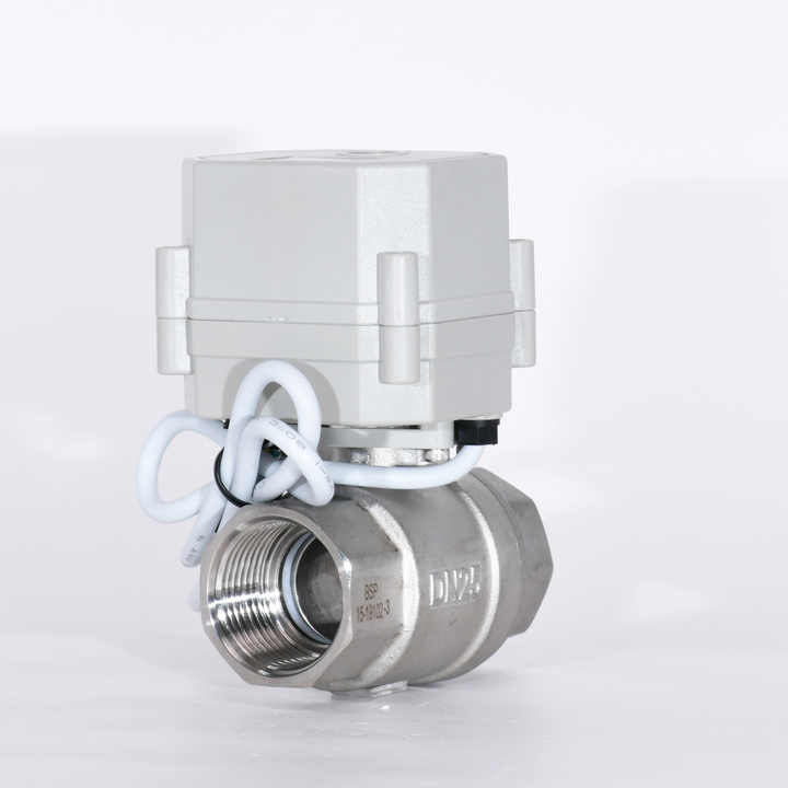 2 Way DN25 1IN 0-5V SS304 Motorized Flow Control Ball Valve| Alibaba.com
