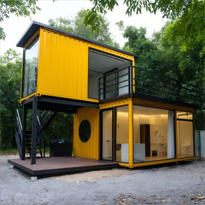 20FT Portable Steel Structure Container House Modern Design for Bedroom ...