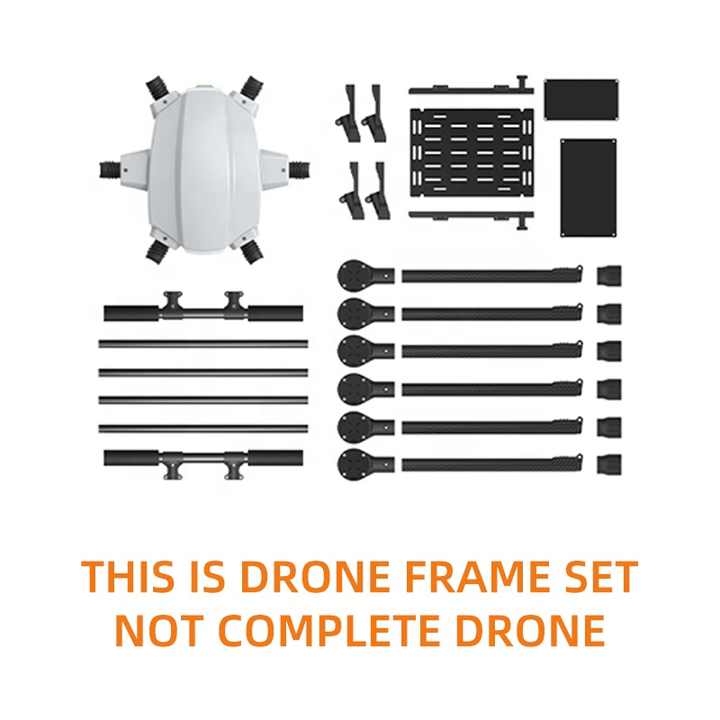 EFT X6100 Unmanned UAV Six Axis Foldable Long Range Drone Frame Light ...