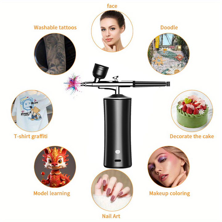 Latest Products 2026 Spray Tan Gun Tattoo Machine Kit Car Paint Spray ...