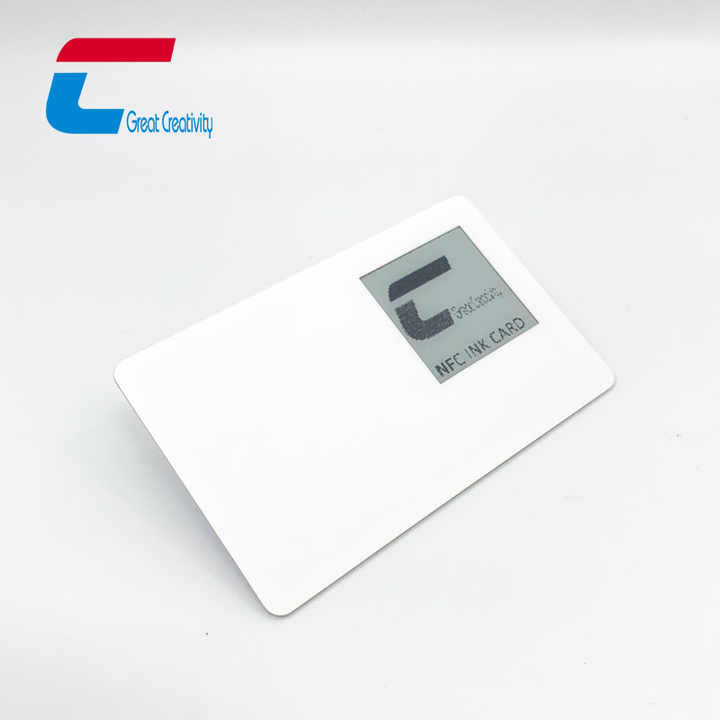 Customizable NFC E Ink Display Card for Digital Price Tags