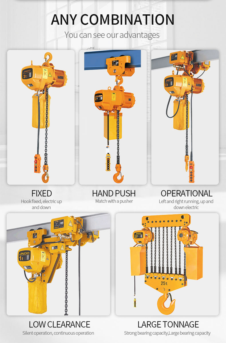 Hot sale high speed HHBB 0.5 ton to 80 ton electric wire rope hoist ...
