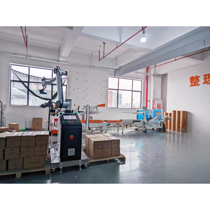Industrial Robot Stacker Palletizer Stacking Machine For Box Pallet Stacker Automatic Column ...