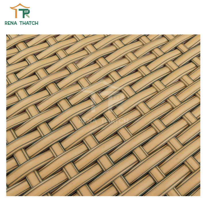 Ceiling Suspended Synthetic Rattan Weave Artificial Rattan Woven Bamboo ...