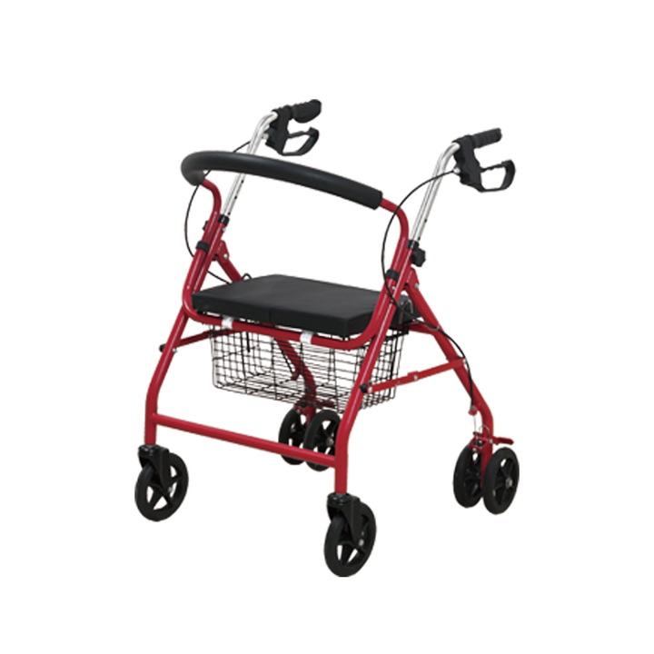 Modern Convenient Elderly People Shopping Trolley With Seat Wheels and ...