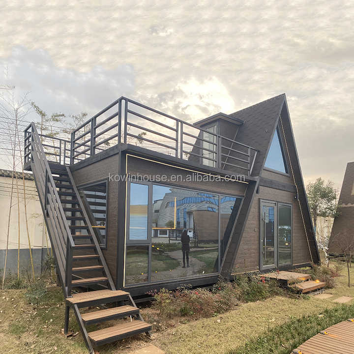 Luxury Triangular Structure Chalet - Modern Prefab Homes
