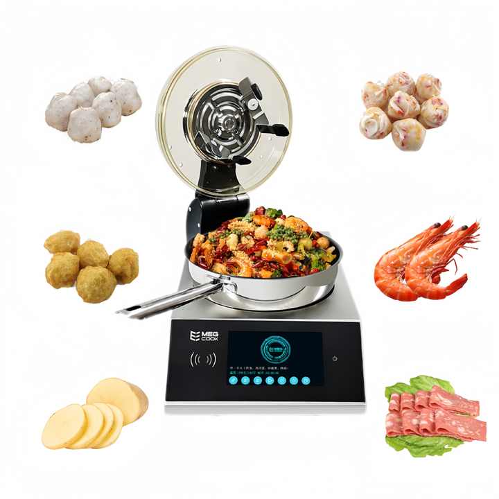 cooking robot automatic wok robot fast food equipment electric wok ...