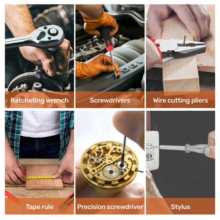 High Quality Hardware Manual Tool Household Tool Sets with ...