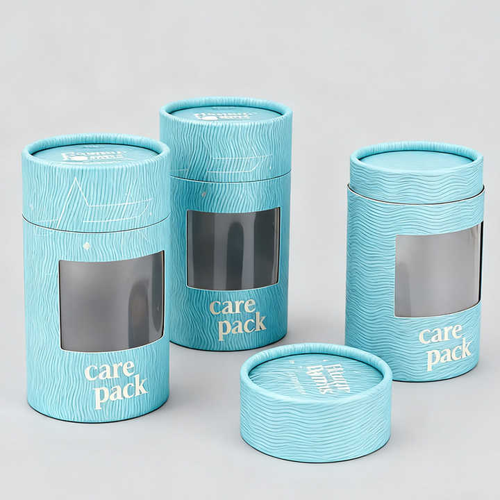 Wholesale Recyclable Spiral Wound Tube Paper Tubes Container Skincare ...
