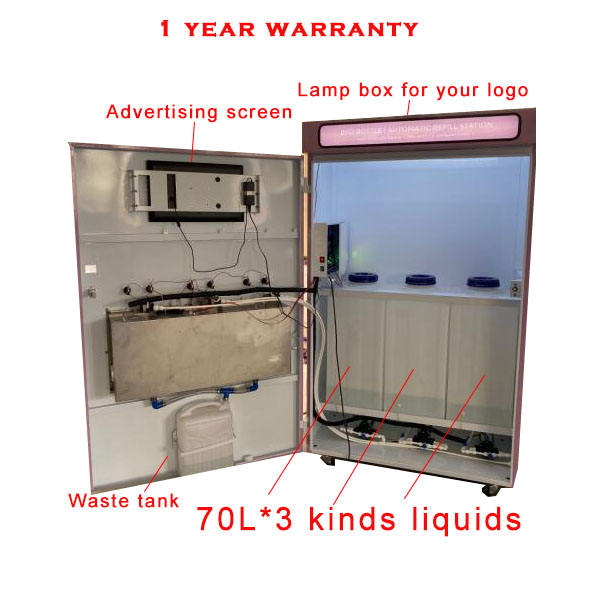 Coin Operated Liquid Detergent Dispenser - High Performance Vending ...