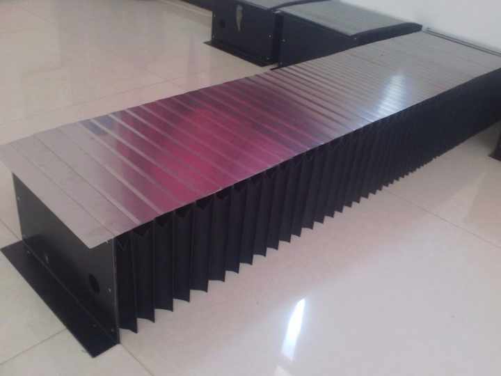 Reinforced CNC Armor Bellows Hybrid Fabric-Steel Compact Rail Protector ...