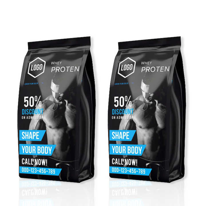 Kwinpack Whey Protein Powder Bag 1Kg 10Kg With Zipper Stand up Pouch ...