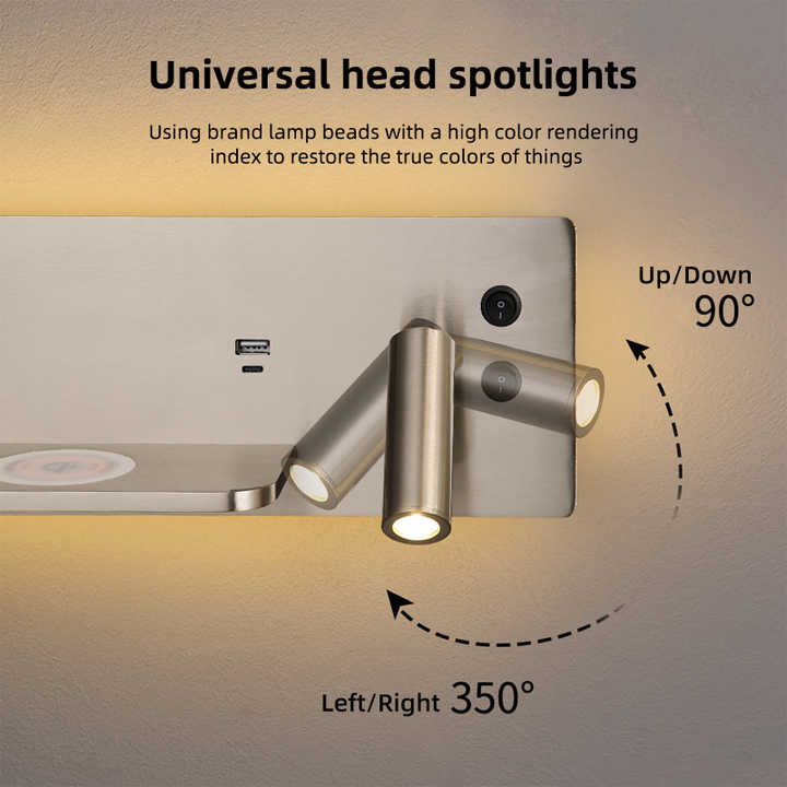ZEROUNO-Lighting Design Hotel Bedside Headboard Wall Mounted Reading ...