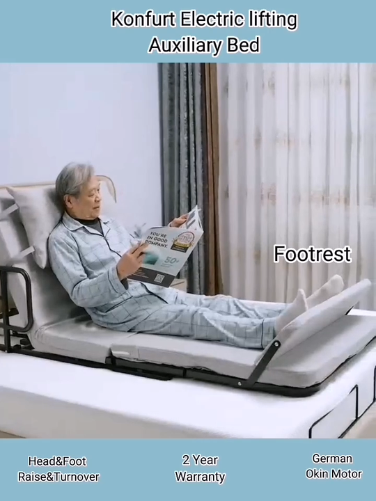 Home Caring Adjustable Electric Bed for Seniors - Customized Single ...