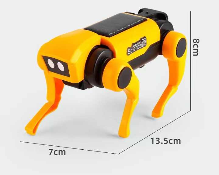 New Toy Smart Solar Robot Dog Science Technolog Electric Educational ...