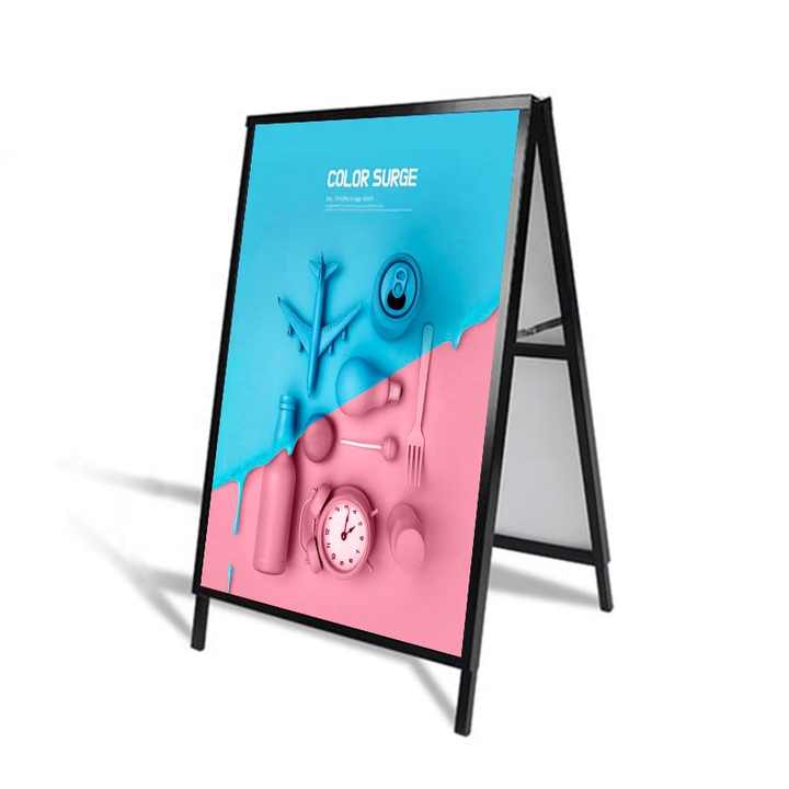 A Frame Menu Board - Portable and Foldable Display Sign