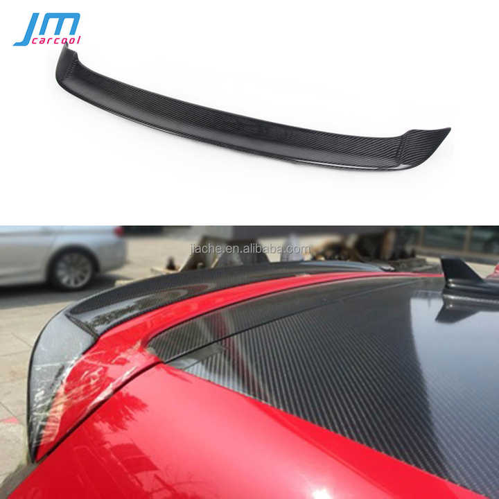 VW Golf 6 MK6 VI - Carbon Fiber Rear Roof Spoiler Wing Lip