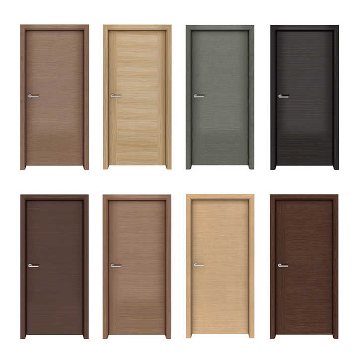 Luxury PVC Wood Doors - Modern Interior Design Solutions