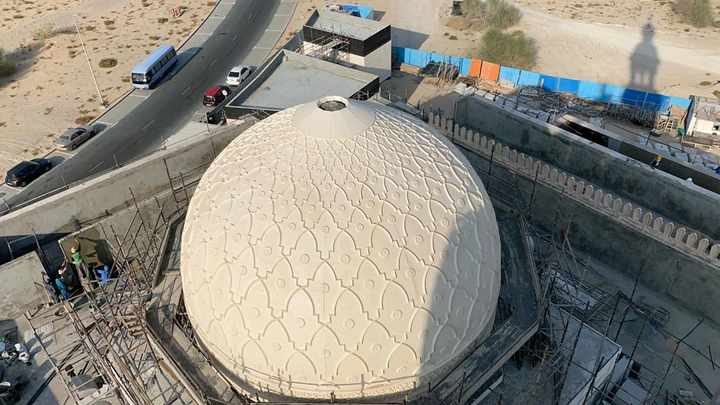 GRC FRP Fiberglass Reinforced Plastic Dome for Mosque Ceiling ...