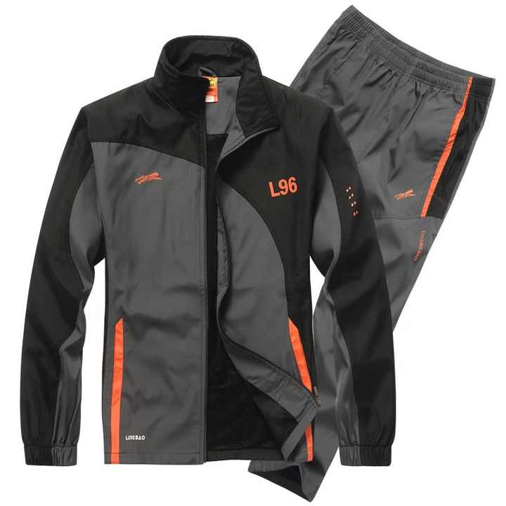 Windproof 100% Polyester Men's Track Suit Jogging Wear - Customizable ...