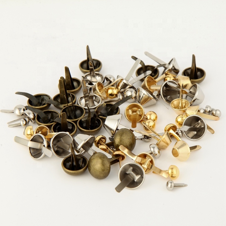 Supply Wholesale Party Wedding Craft house Decorative Glitter Metal Brads-