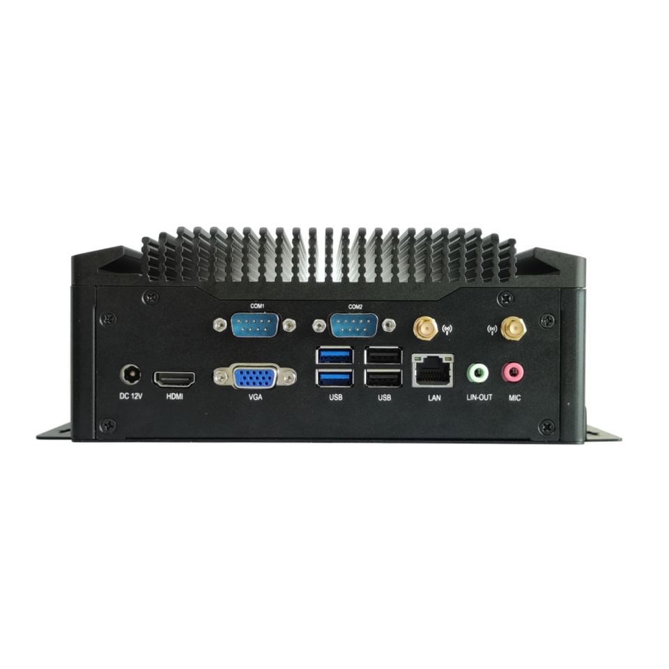 13th Gen Fanless Industrial PC Raptor Lake I7 4K 60Hz HDMI 2.0 Dual LAN ...