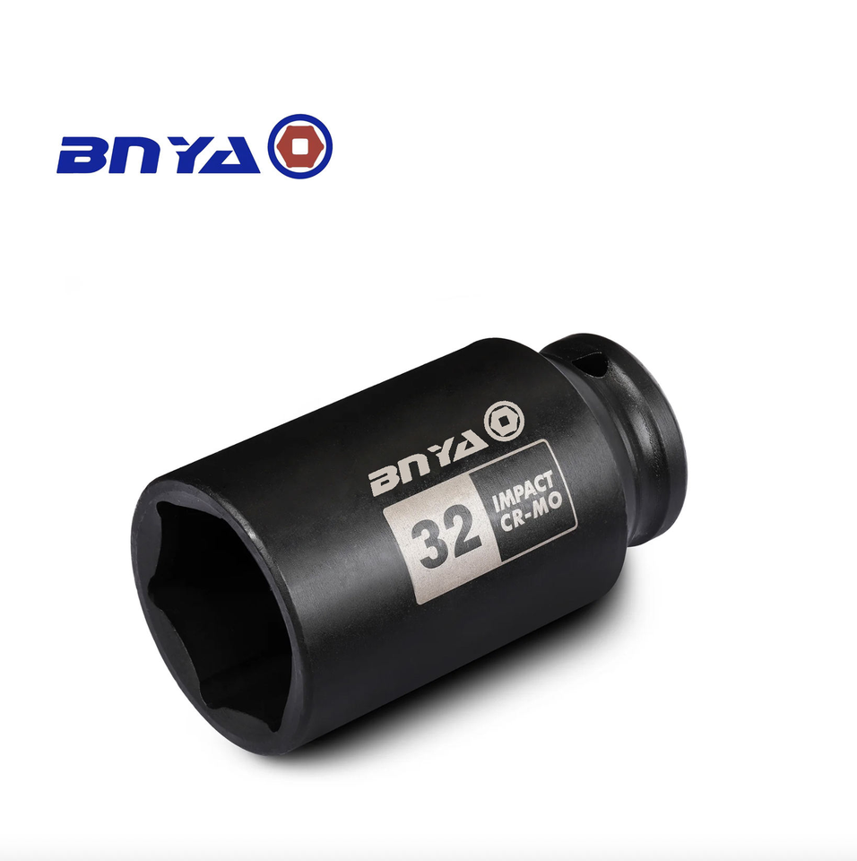 3/4 Inch CR-MO Pneumatic Extended Impact Socket Metric 31-41mm Single ...
