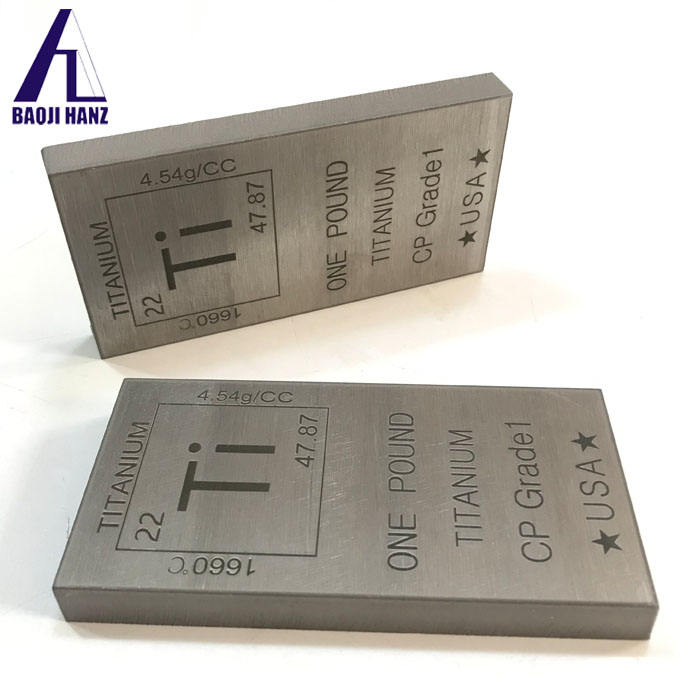 1kilo Per Piece Grade1 Titanium Plate Ingot| Alibaba.com
