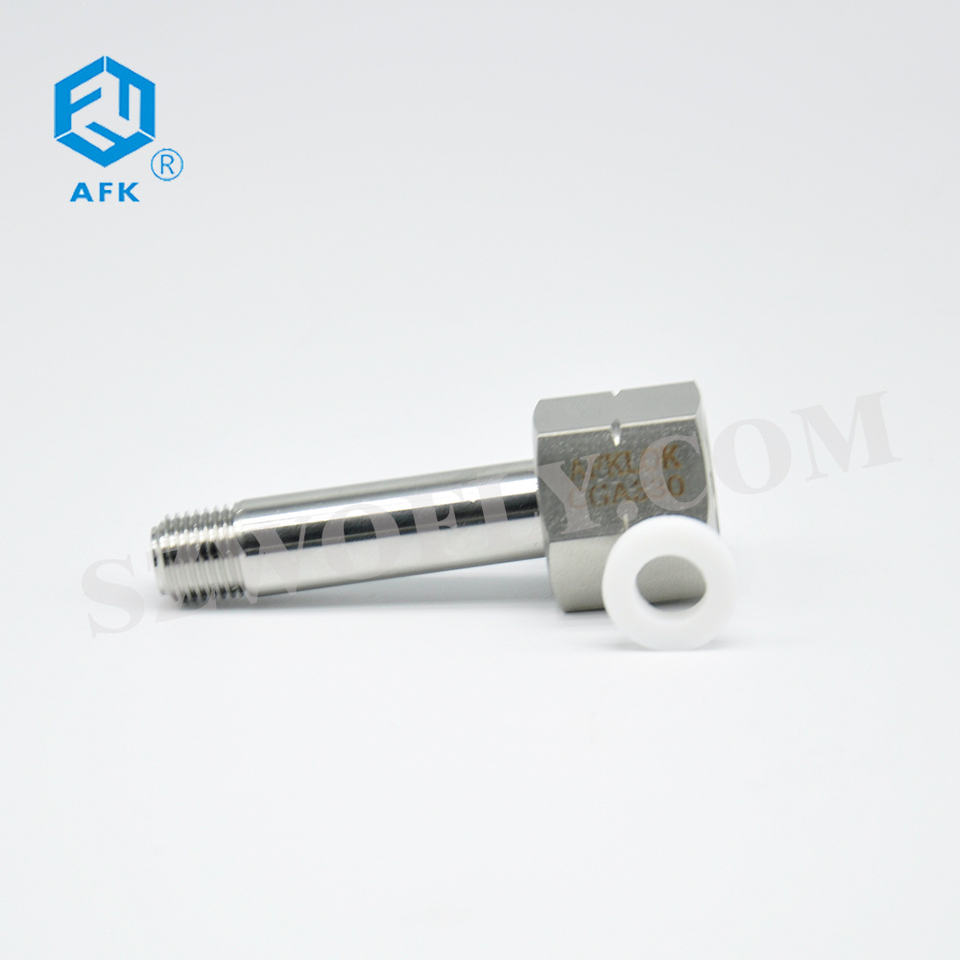 CGA-330 Stainless Steel Gas Regulator Inlet Connector for Long ...