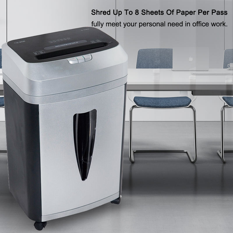 COMET S-580 P7 Professional Office Paper Shredder Micro Cut 2x2mm 8 ...