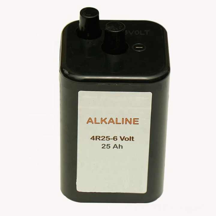 4R25 6V Alkaline Battery - Reliable Power for Traffic Lights