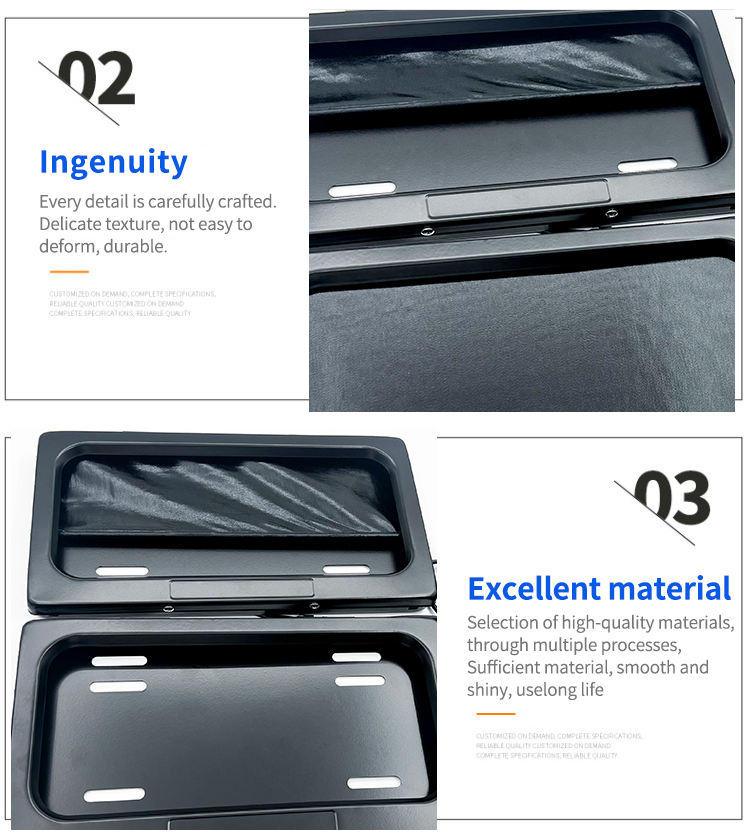 Wholesale XT 2 Pack License Plate with Electric Remote Control ...