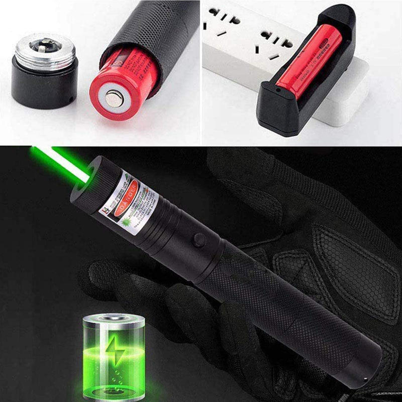 High Power Laser Pointer 303 532nm Green Laser Pointer Beam Pointer ...