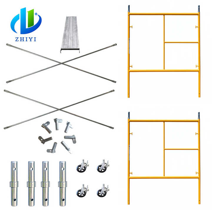 Walk Broad Ladder Type h Scaffold Manufacturing X Brace Lader Toggle ...