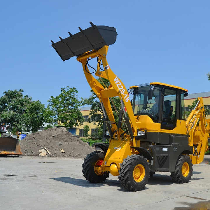 TOHO Wz25-18 Wheel Backhoe Loader - High Efficiency & Durability