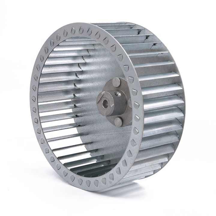 120V 60Hz Motor Drive Metal 48 Pcs Blades Wheel Single Inlet Impeller ...