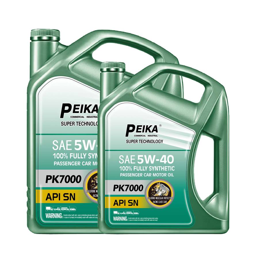 PEIKA Fully Synthetic SN-5W40 Lubricant Oil for Petrol Engines ...