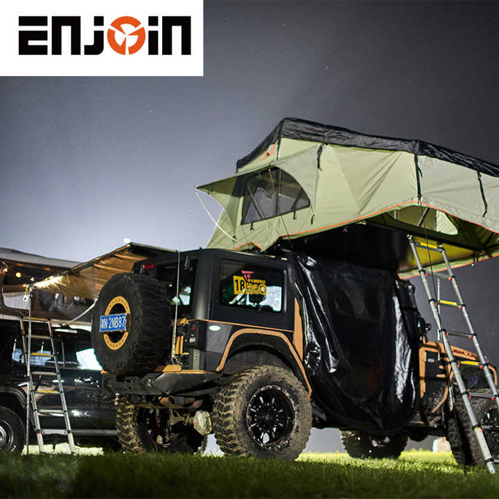 ENJOIN Waterproof Soft Roof Top Tent - Ideal for Outdoor Travel